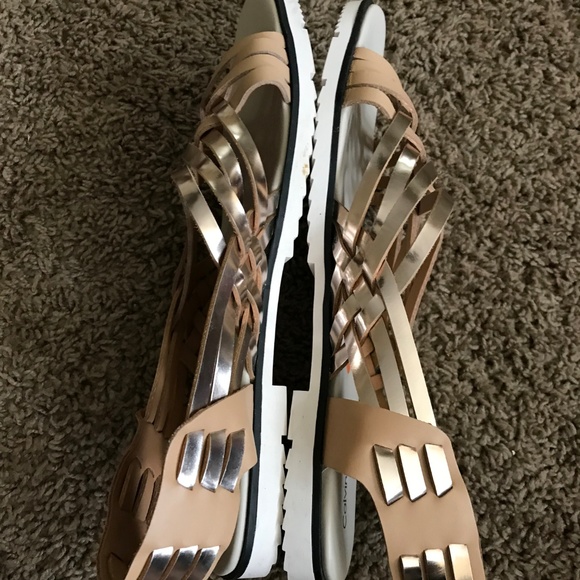Calvin Klein | Shoes | Calvin Klein Womens Multi Color Sandals | Poshmark
